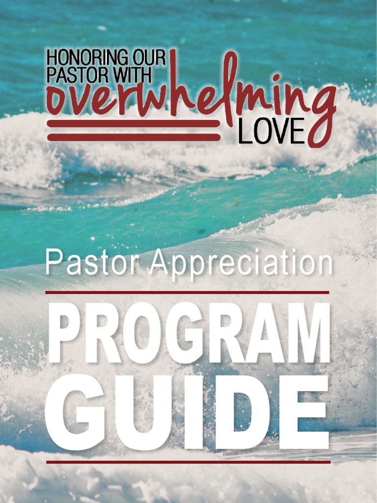 Pastor Appreciation Program Guide 2012 | PDF | Jesus | Prayer