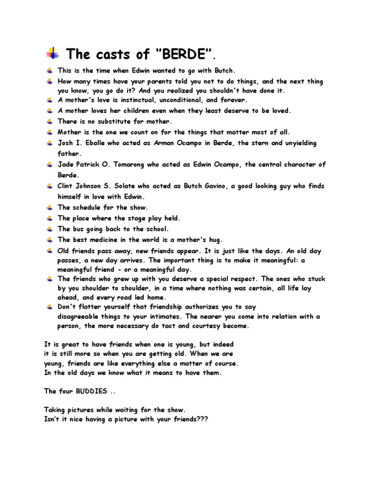 Berde | PDF