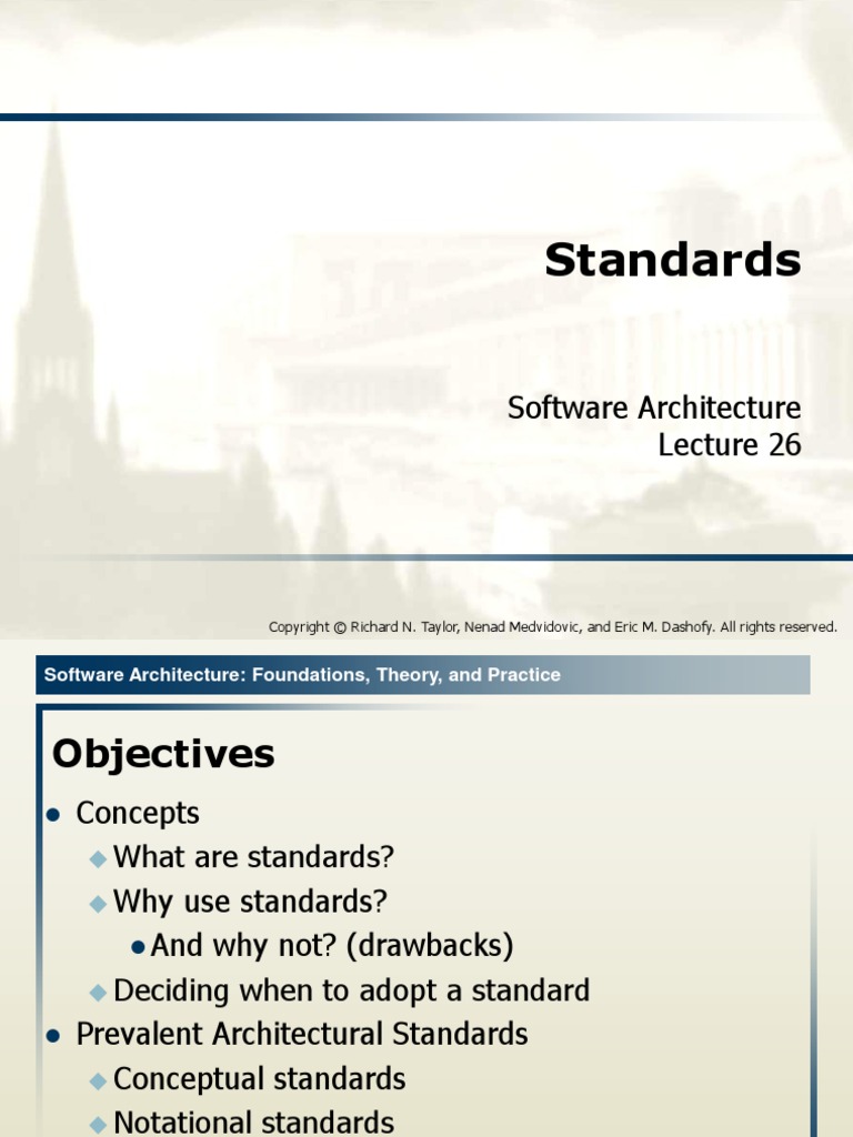 26 Standards | PDF | Software Architecture | Unified Modeling Language