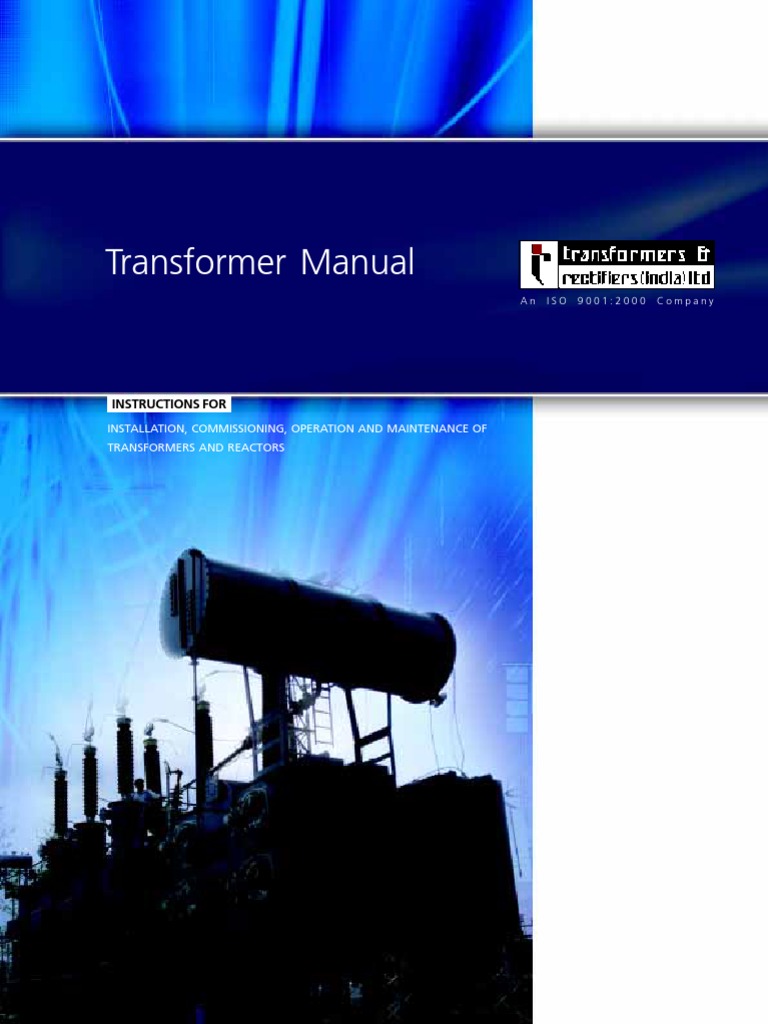 Transformer Manual: Instructions For | PDF | Transformer | Relay