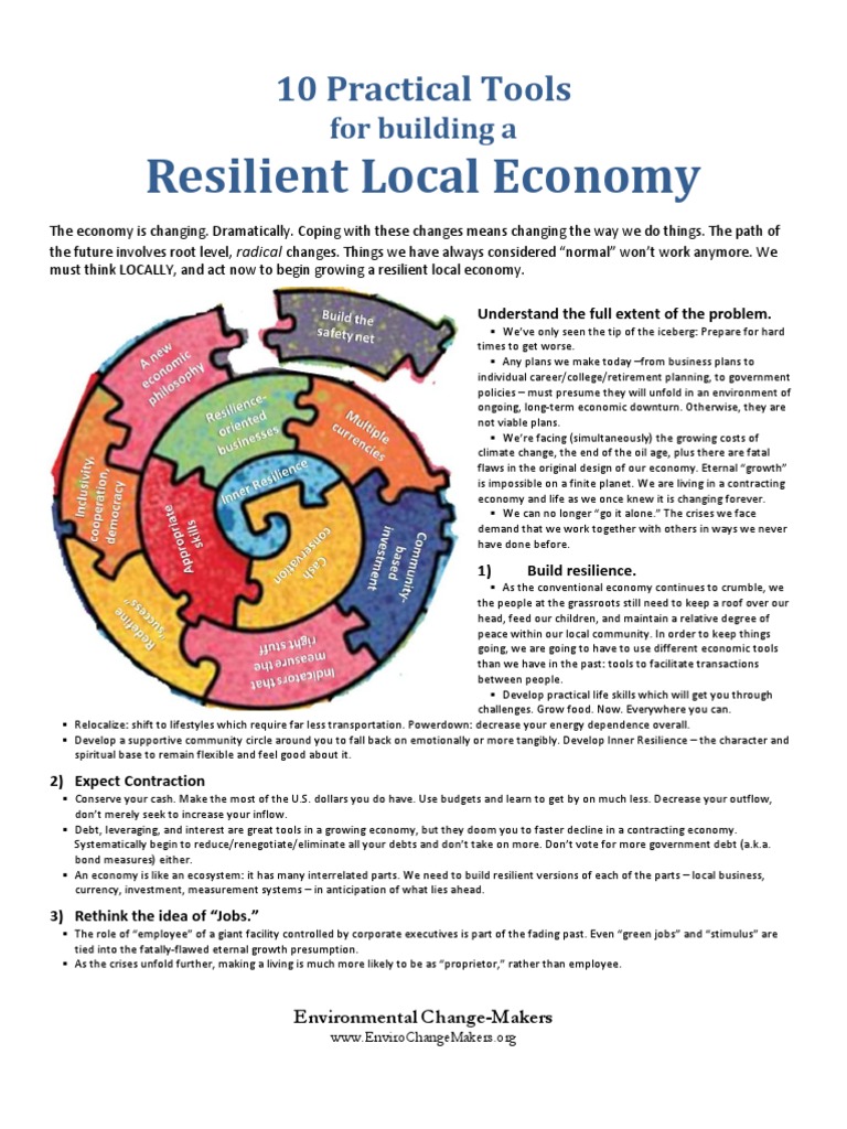 10 Practical Tools For A Resilient Local Economy | PDF | Economics ...