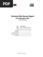 Checklist - Telecom Site Survey | PDF | Computer Network | Direct Current