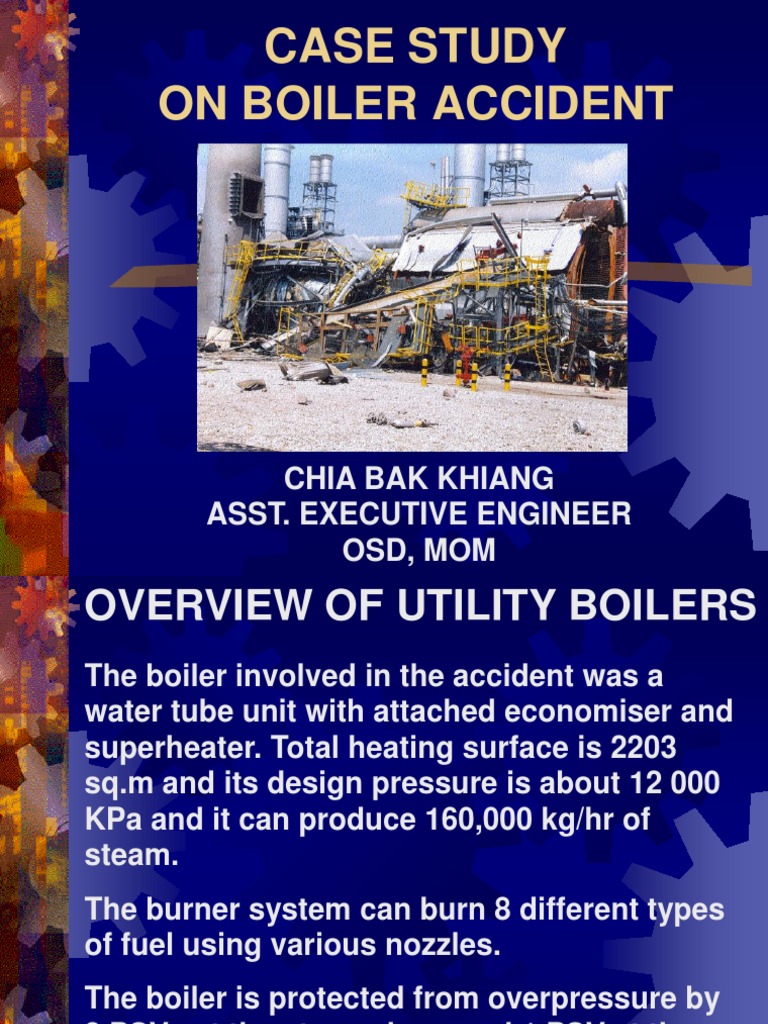 Boiler Explosion Case Study Analysis | PDF | Boiler | Explosion