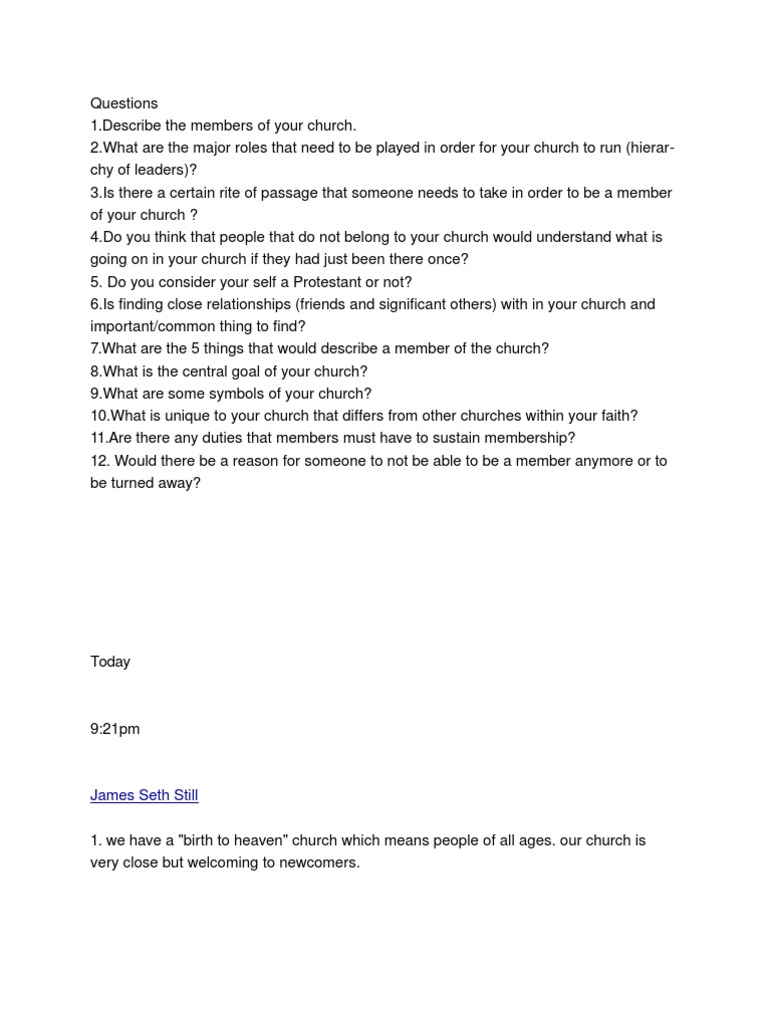 Interviews 12 5 | PDF | Self-Improvement
