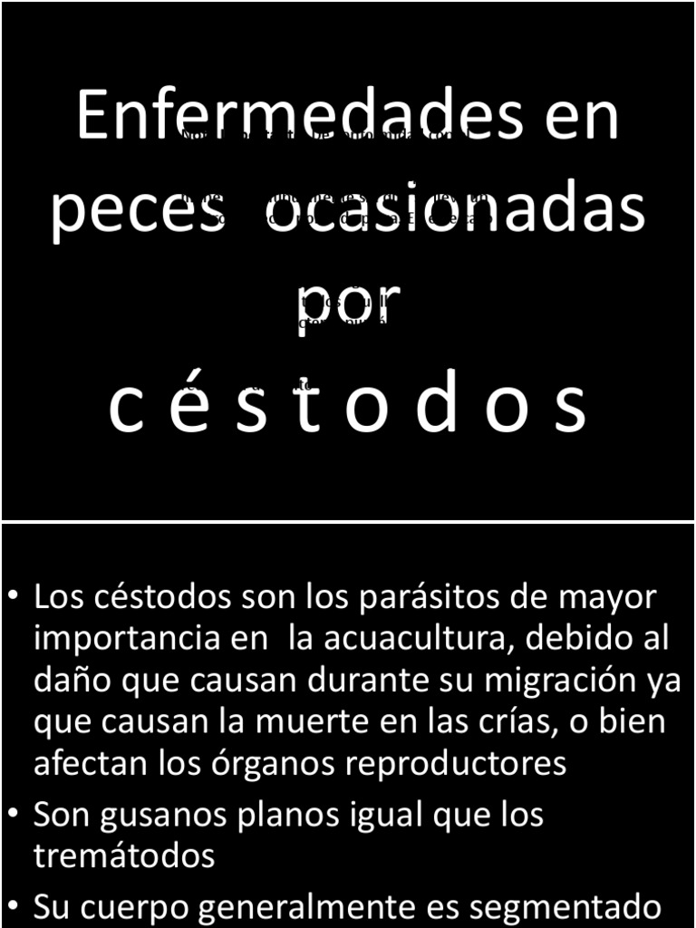 Enfermedades Por Cestodos | PDF | Bienestar | Medicina
