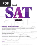 SAT Roots, Prefixes, and Suffixes Guide | PDF | English Language ...