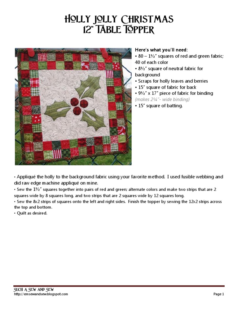 Holly Jolly Christmas | PDF