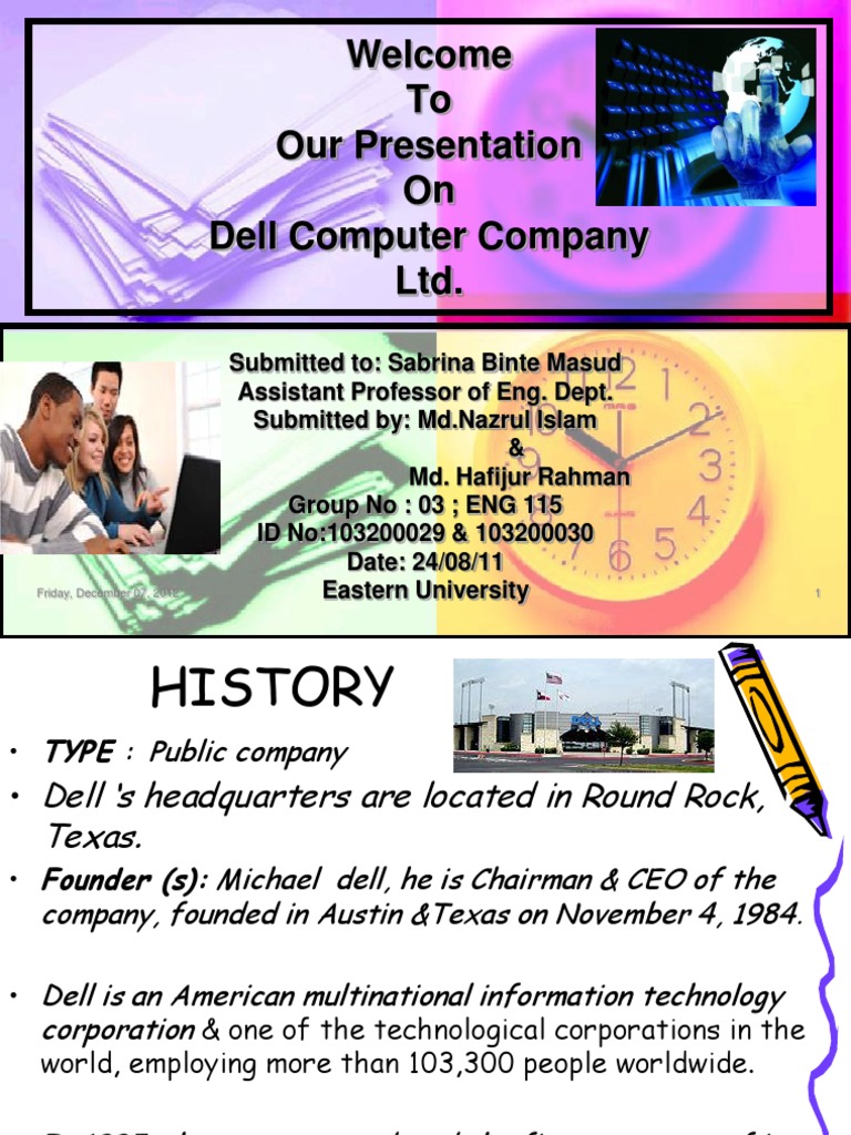 Dell Computer Company | PDF | Dell | Business
