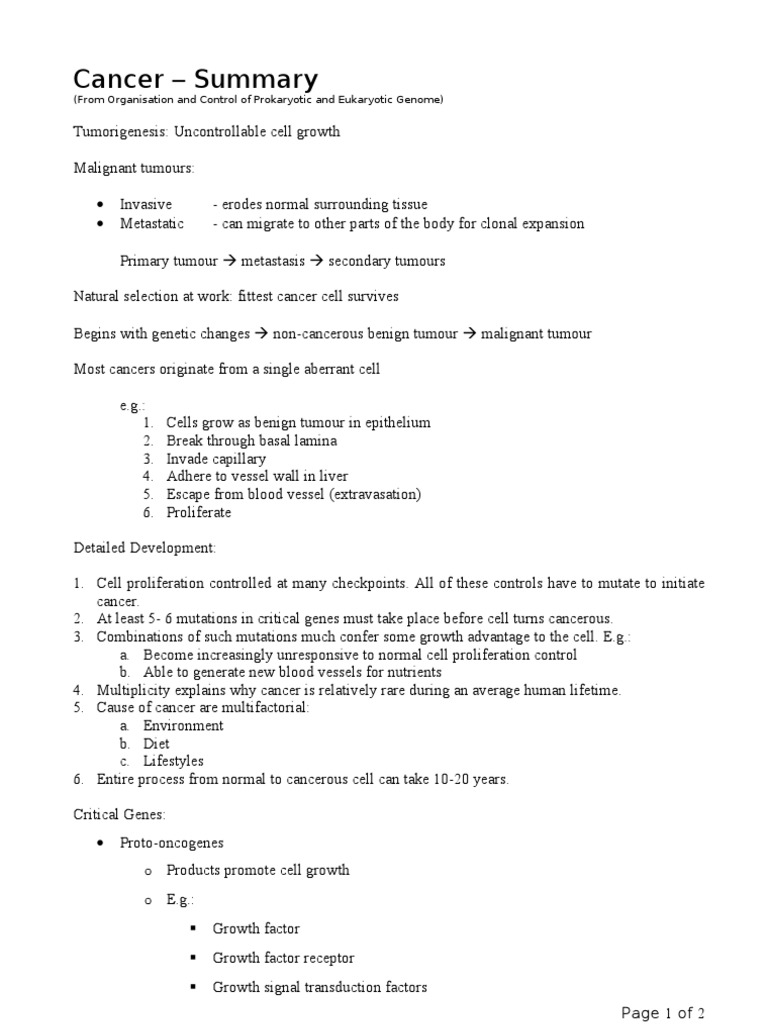 hfghf | Carcinogenesis | Neoplasms