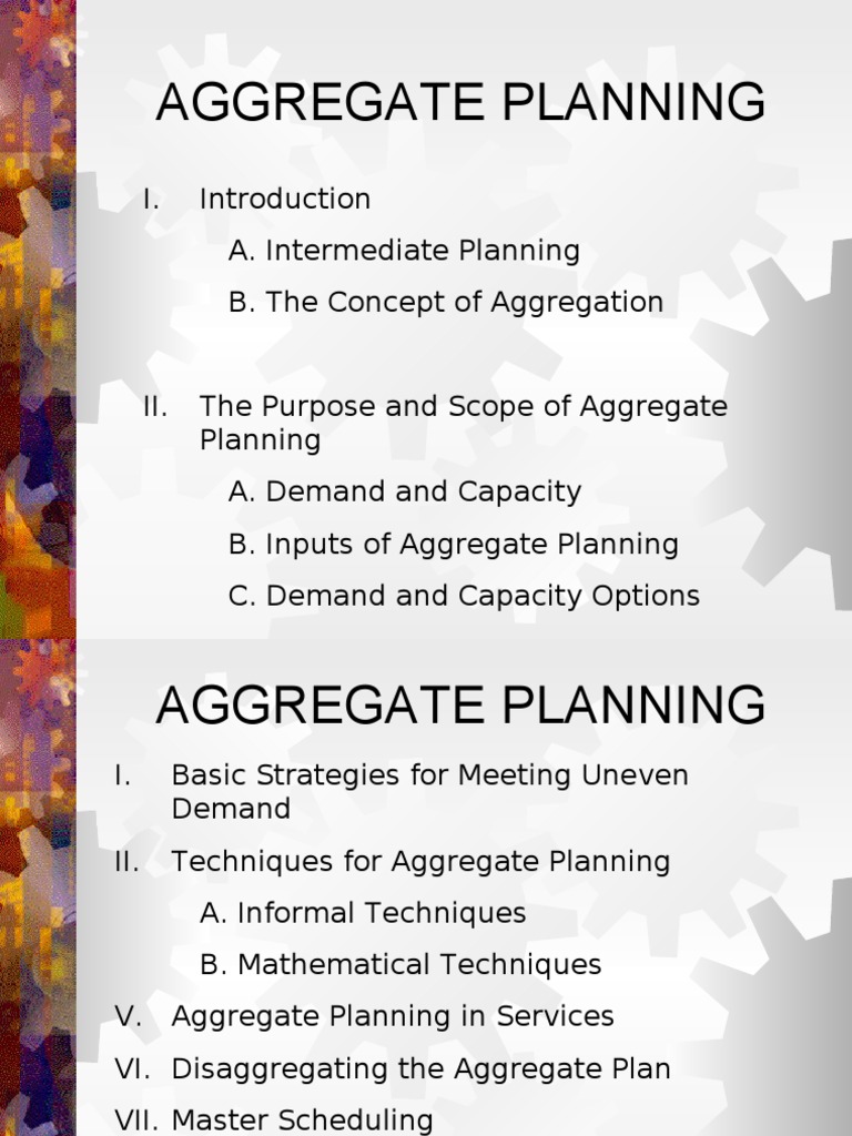 Aggregate Planning | PDF | Mathematical Optimization | Inventory