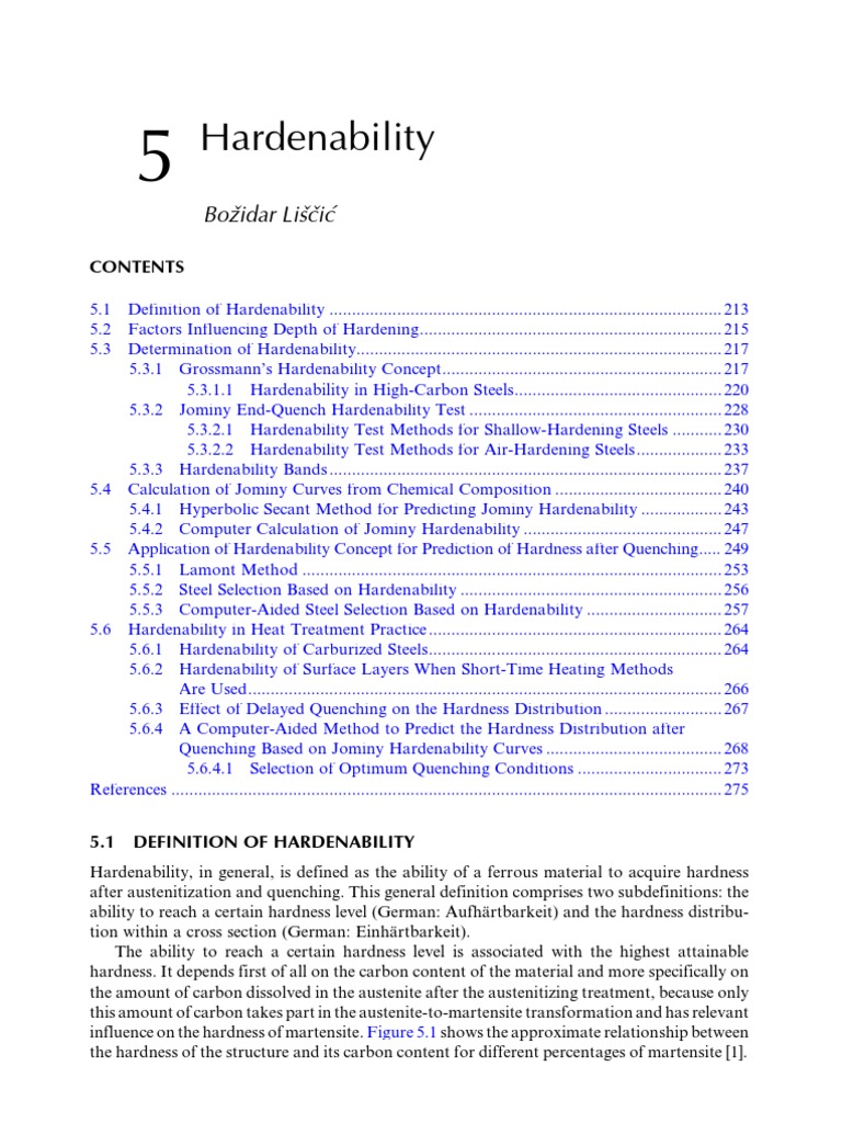 Nof0849384523 ch5 | PDF | Steel | Heat Treating