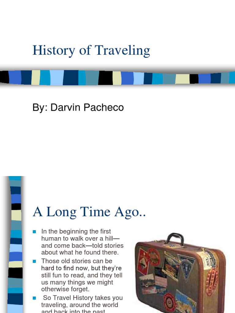 Evolution of Travel Through History | PDF