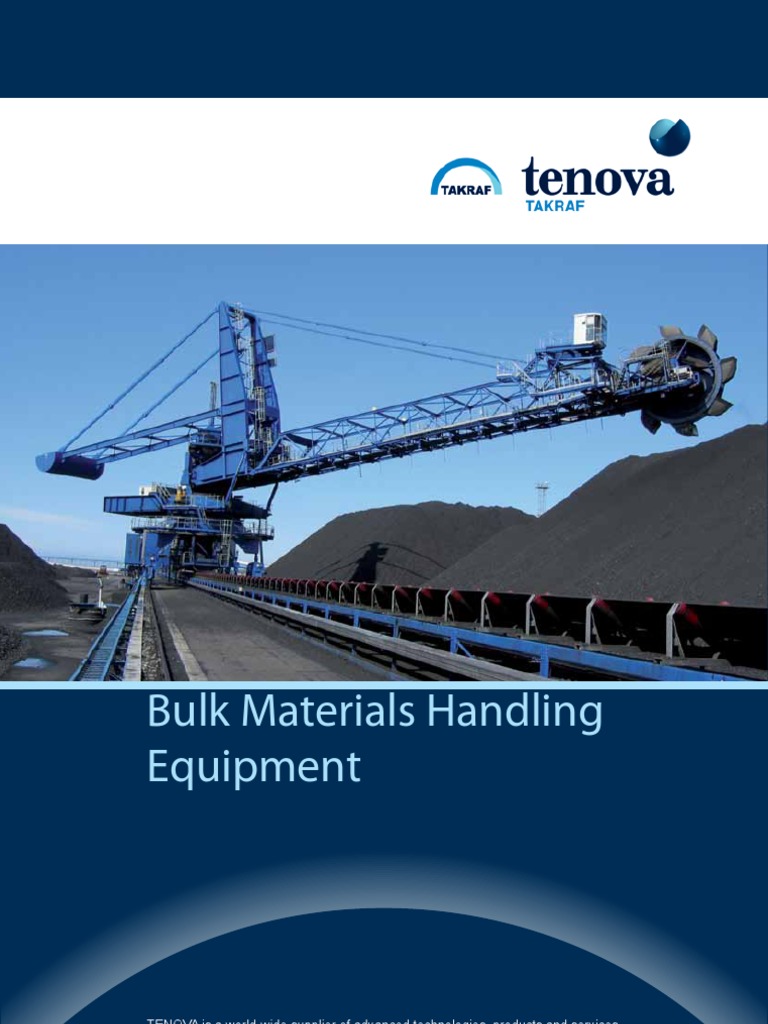 Tenova TAKRAF: Bulk Handling Solutions | PDF | Transport | Port