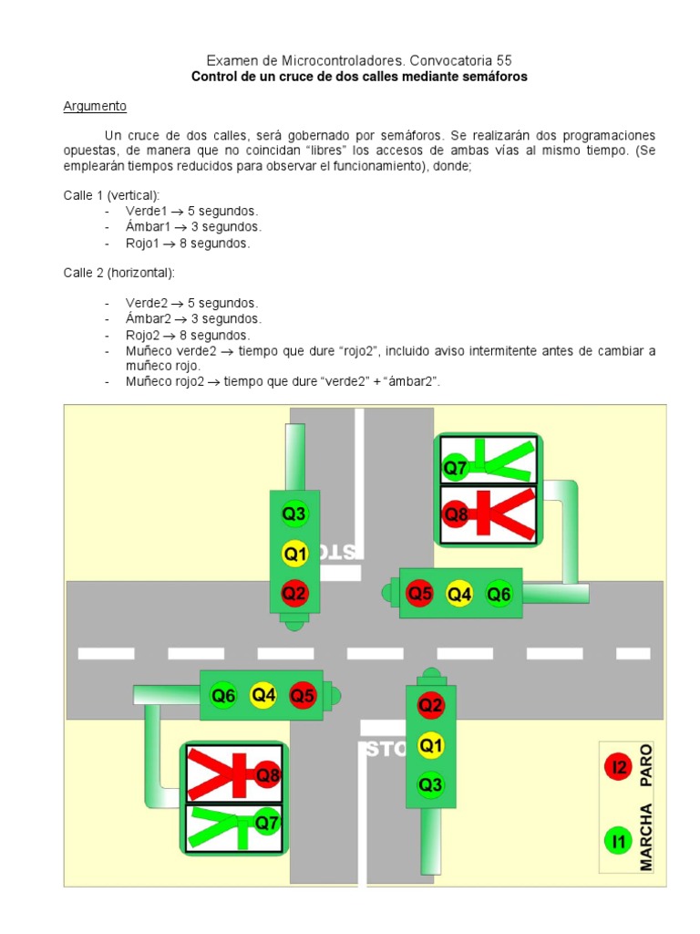 semaforo_cruce | Electrónica | Ingeniería Electrónica