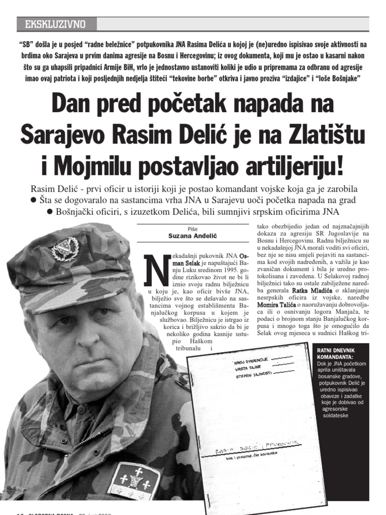 Rasim Delic Zlatiste | PDF