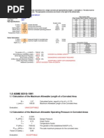 API 510 Corrosion Rate and Remaining Life Calculations | PDF | Nature