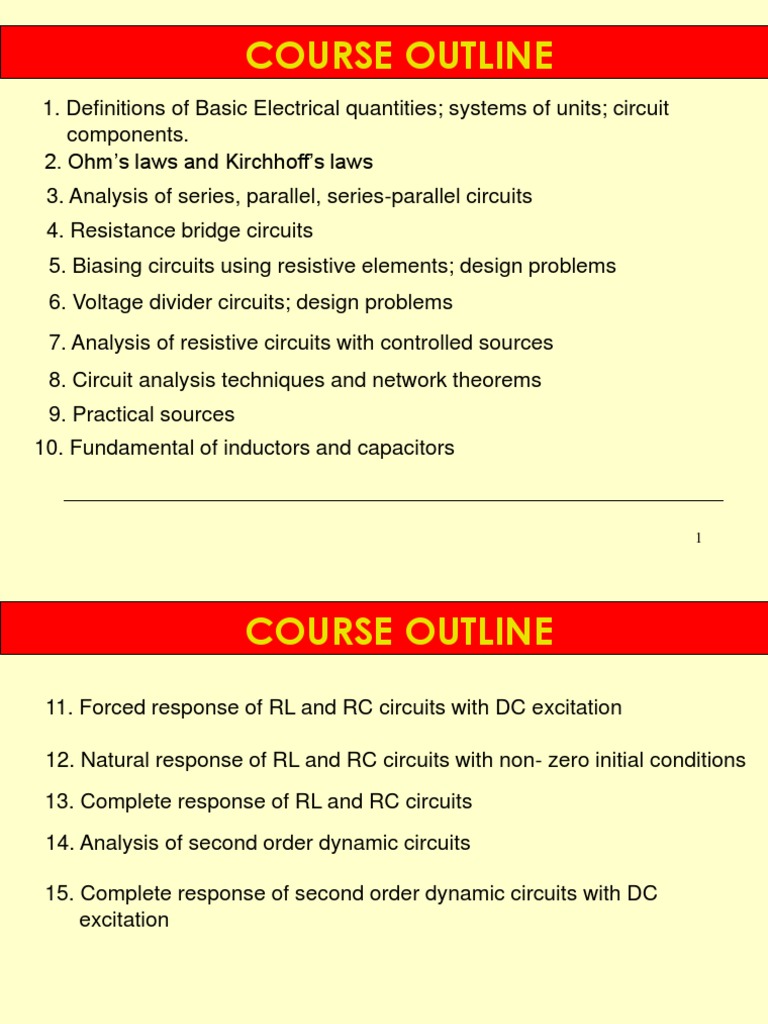 A. Basic Concepts | Download Free PDF | Series And Parallel Circuits ...