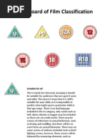 MTRCB Film Rating Classifications | PDF | Justice | Crime & Violence