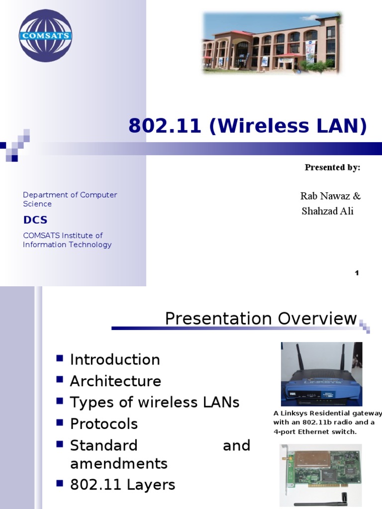802.11 Wlan | PDF | Wireless Lan | Ieee 802.11