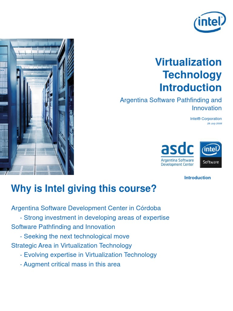 Virtualization Technology: Argentina Software Pathfinding and ...