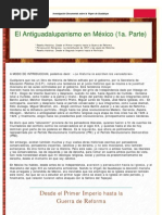 Comparativo de Porfirio Diaz y Benito Juarez | PDF | México | Gobierno