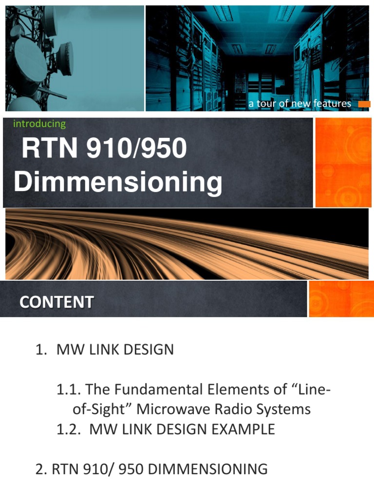 RTN 910/950 Dimmensioning: Introducing | PDF | Antenna (Radio) | Radio ...
