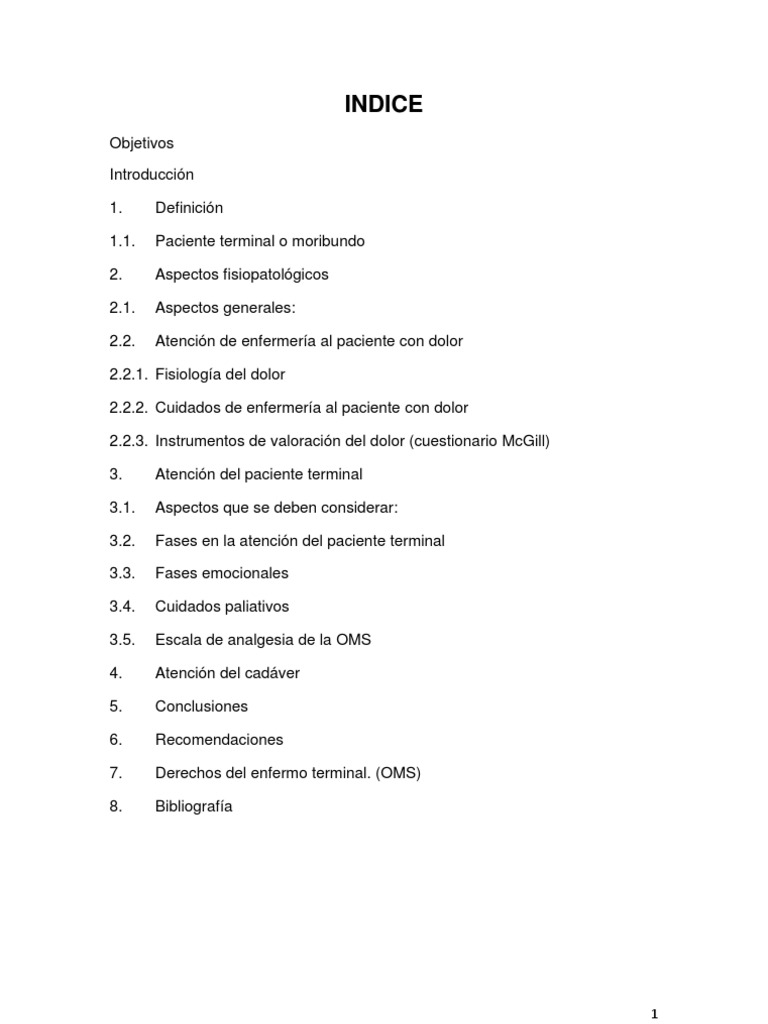 Monografia - Atencion Al Paciente Moribundo y Cadaver | Descargar gratis PDF | Enfermedad ...