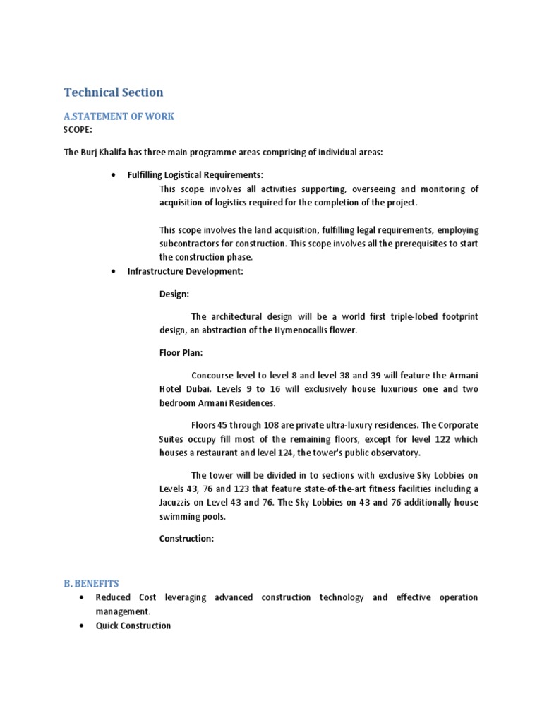 Technical Section | PDF | Industries | Engineering