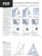 La Perspectiva Trimétrica Es Una Proyección Axonométrica | PDF