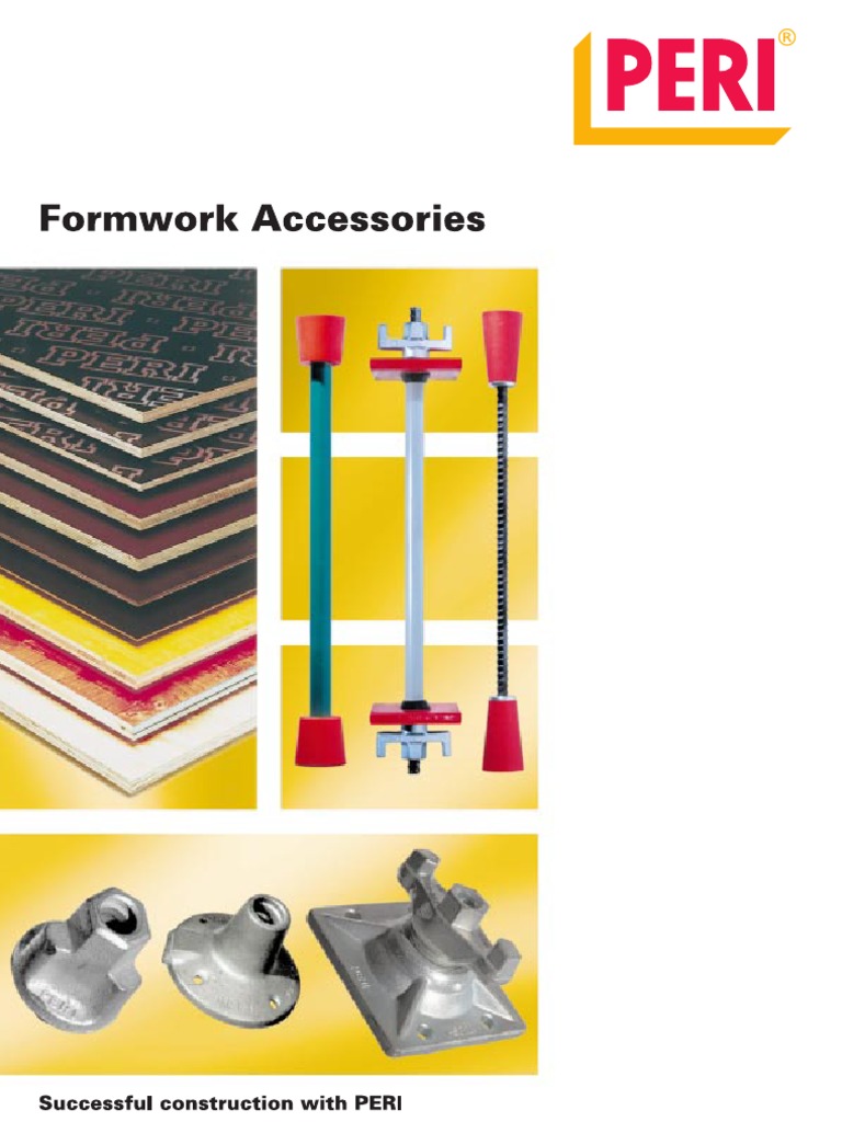 Peri Catalogue Formwork Accessories | PDF | Plywood | Composite Material