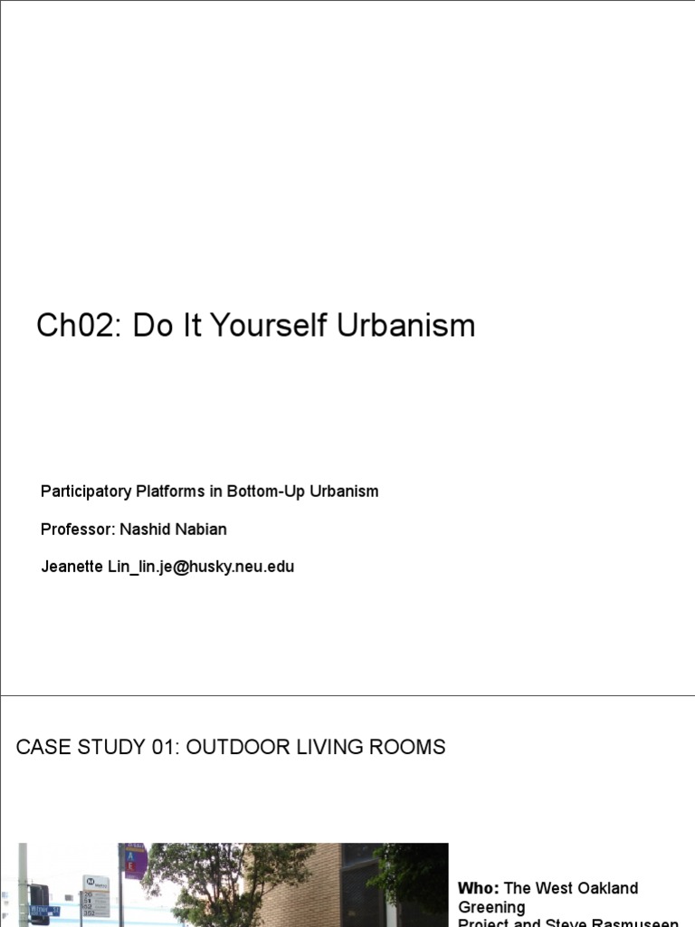 Ch03-Diy Urbanism Jlin | PDF