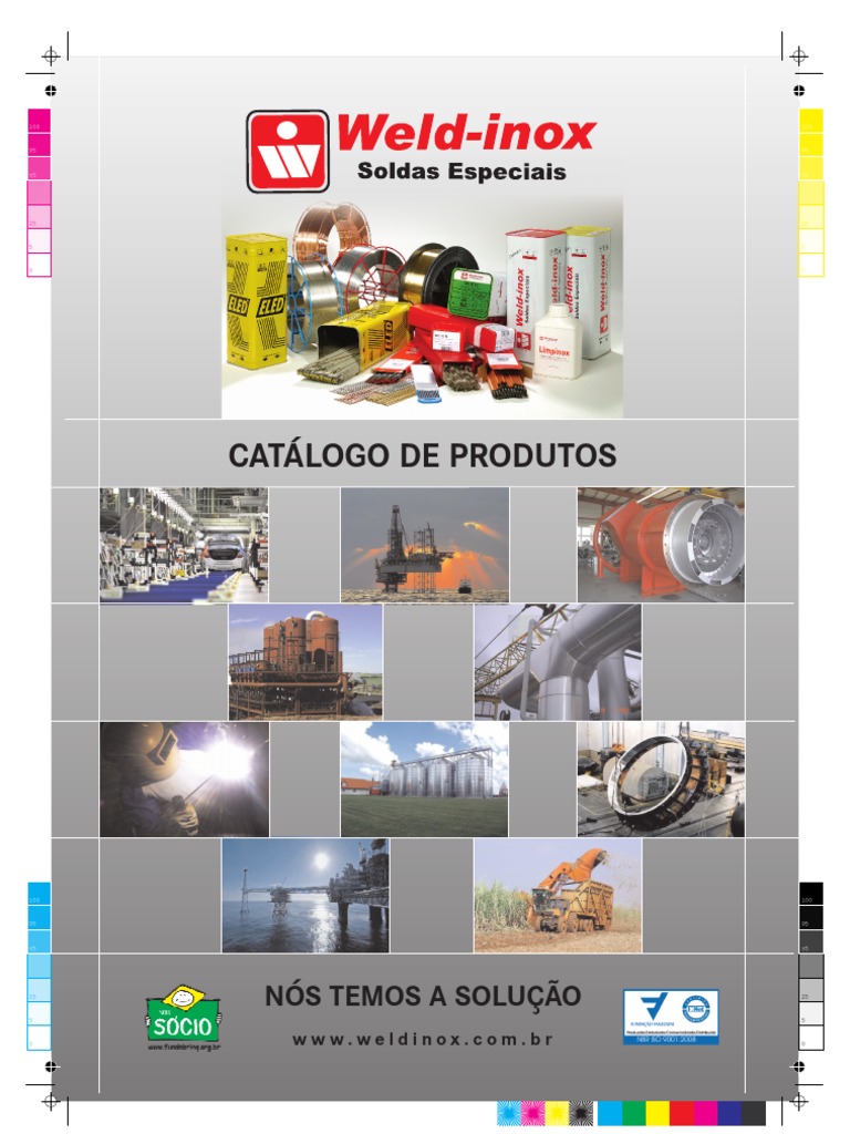 Catalogo Weld Inox | PDF | Aço | Aço inoxidável