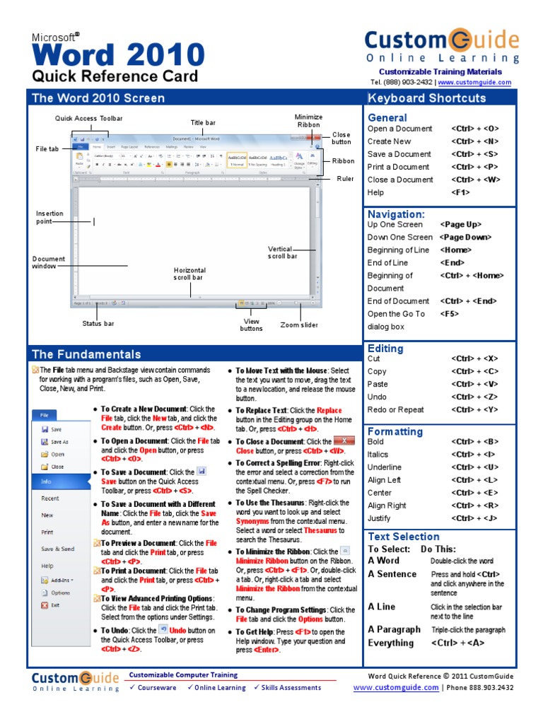 Word 2010 | PDF