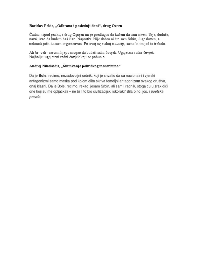 Borislav Pekic | PDF