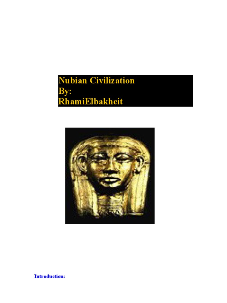 Nubian Civilization History | PDF | Ancient Egypt | Sudan