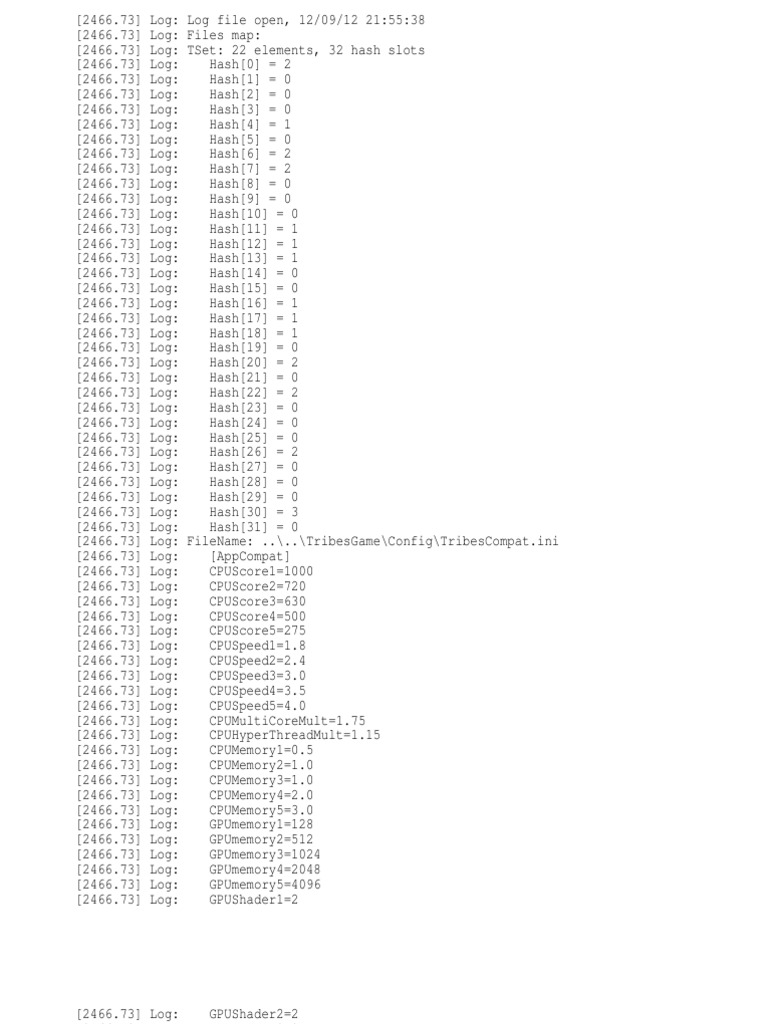 UE3 Auto Report Ini Dump 0001 | PDF | Ibm Pc Compatibles | Advanced Micro Devices