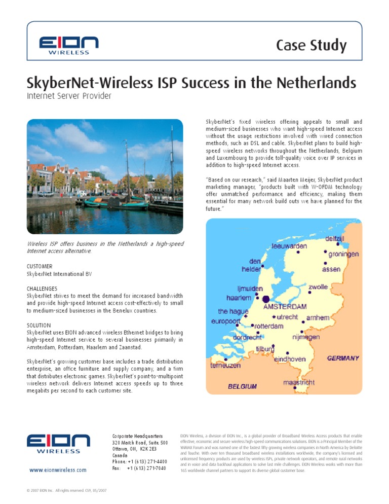 Case Study: Internet Server Provider | PDF