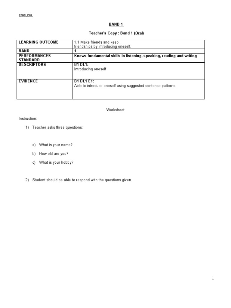 Worksheet PBS | PDF | Reading (Process) | English Language
