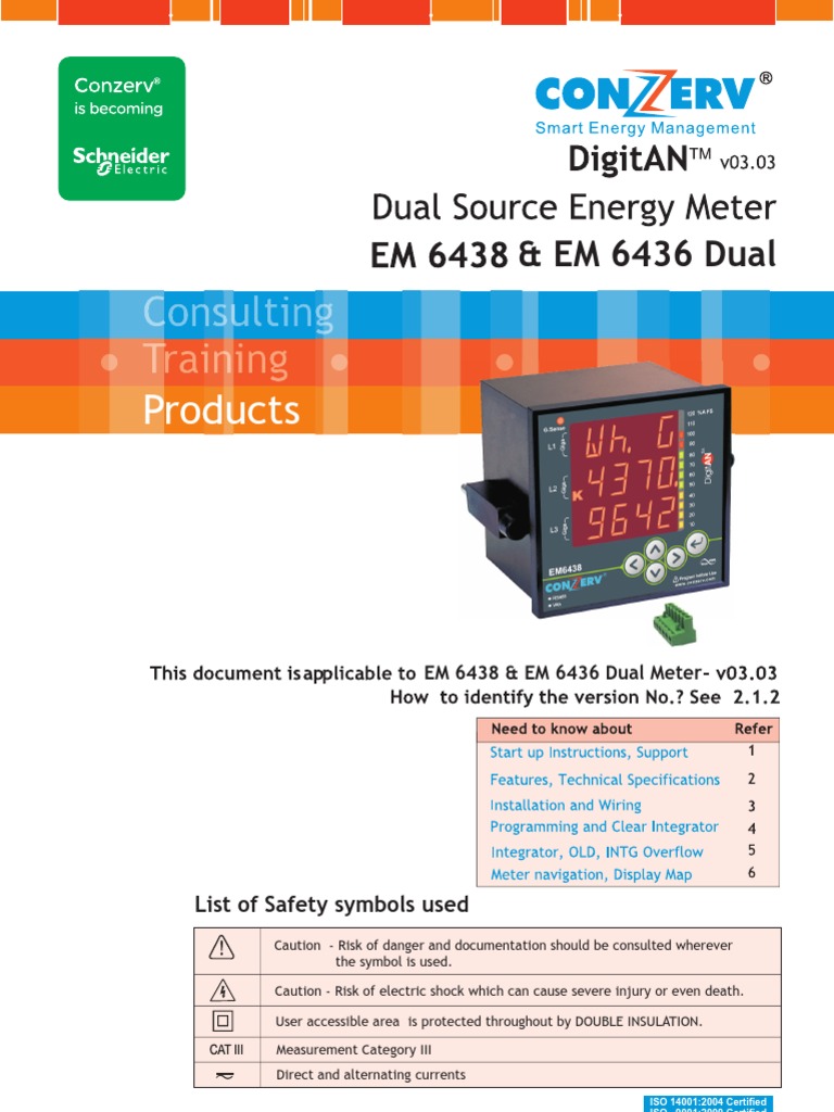 Electrical Meter Installation Guide | PDF | Calibration | Manufactured ...