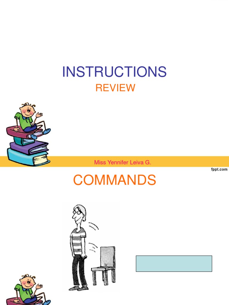 Commands | PDF | Cooking, Food & Wine | Language Arts & Discipline