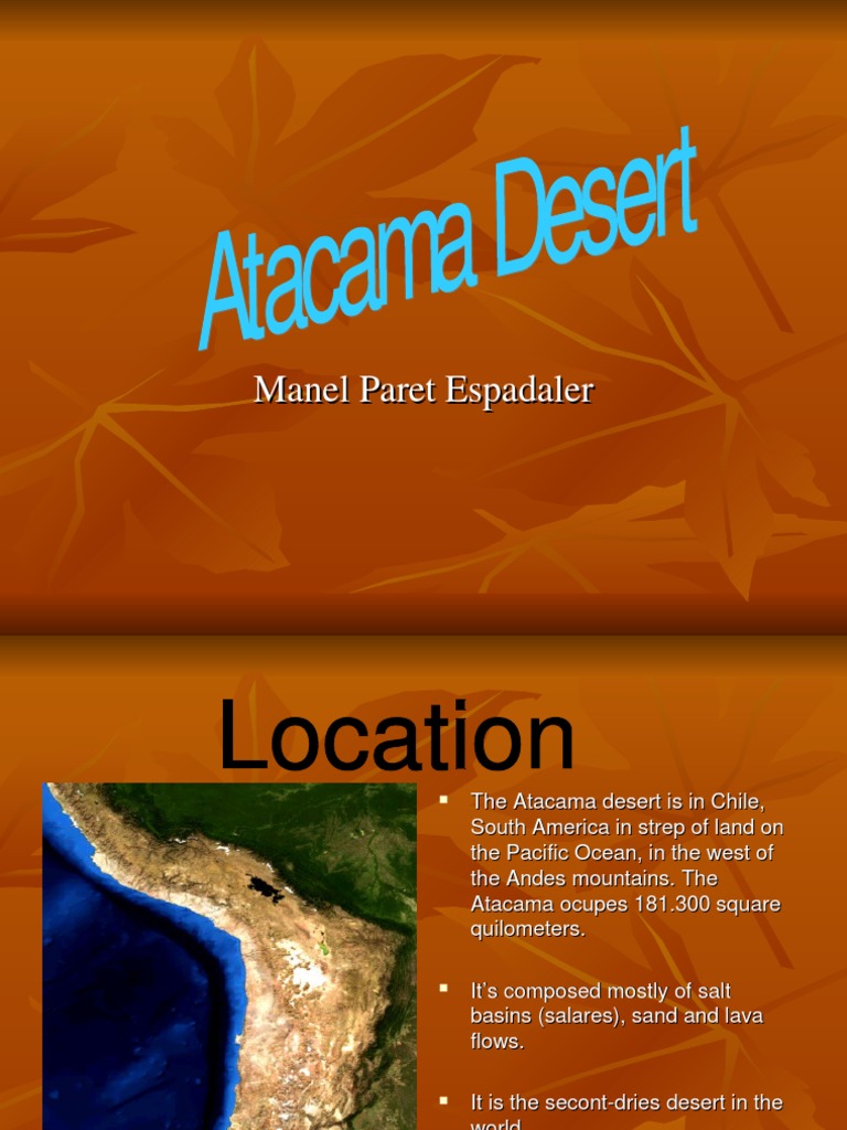 Desert | PDF | Desert | Nature