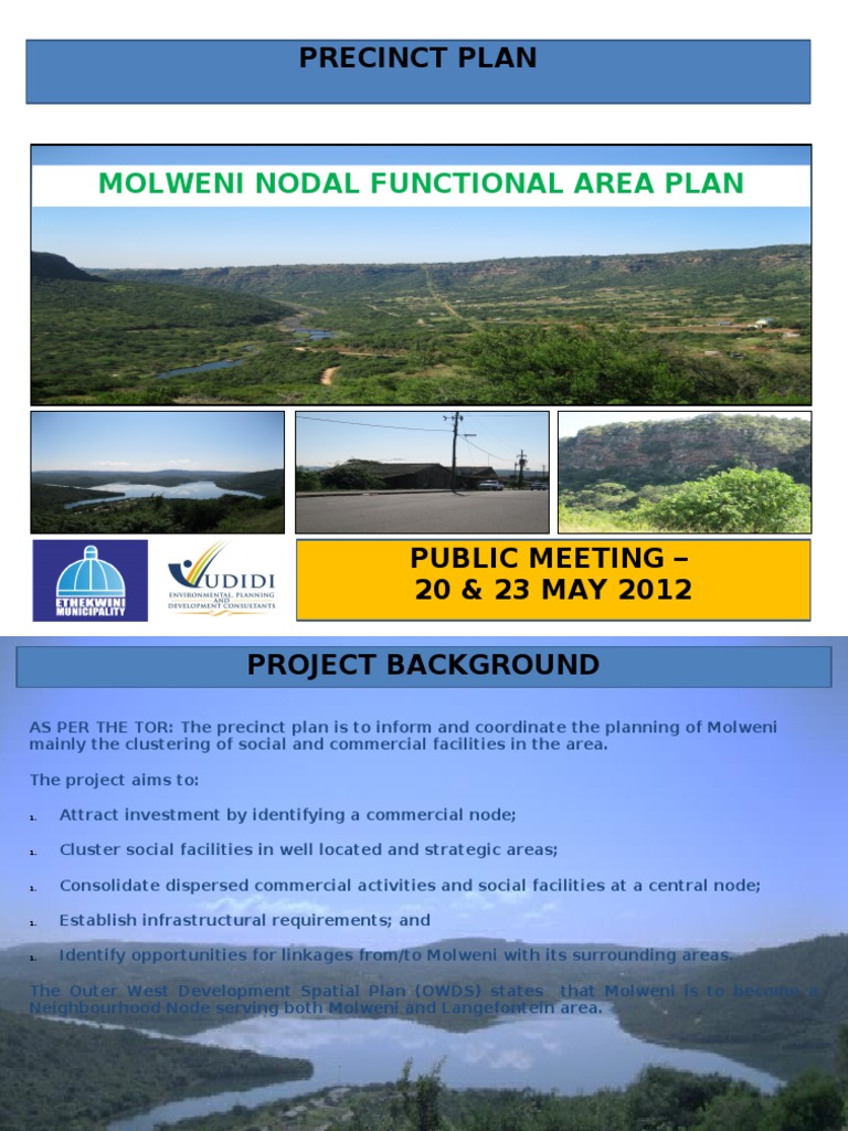 Molweni Nodal Functional Area Plan | PDF | Street | Sustainability