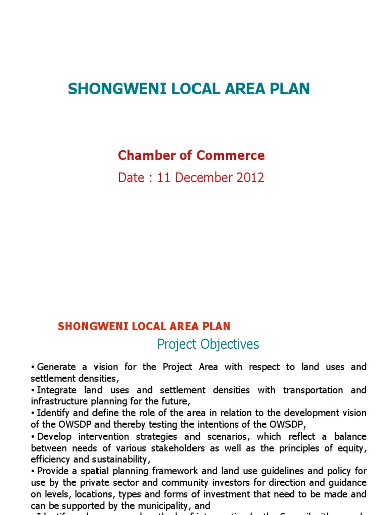 KZN OUTER WEST: Shongweni Local Area Plan | PDF | Sustainability ...