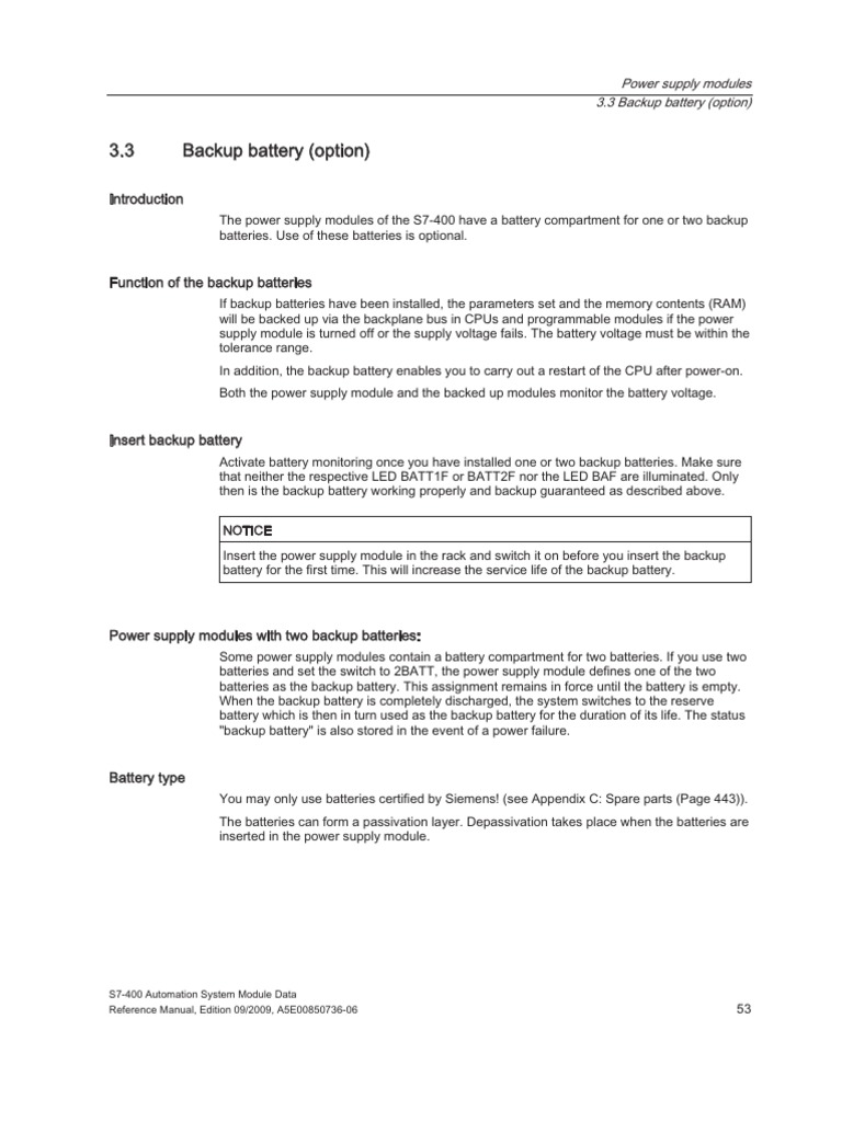 Battery | PDF | Battery (Electricity) | Power Supply