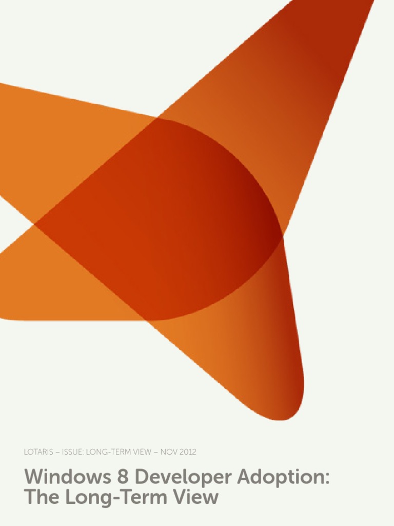 Long-Term View Whitepaper | PDF | Windows 8 | Mobile App