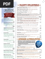 California Pizza Kitchen - Menu | PDF | Pizza | Salad