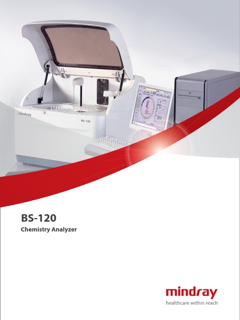 BS-120 Brochure English | PDF | Barcode | Chemical Reactions