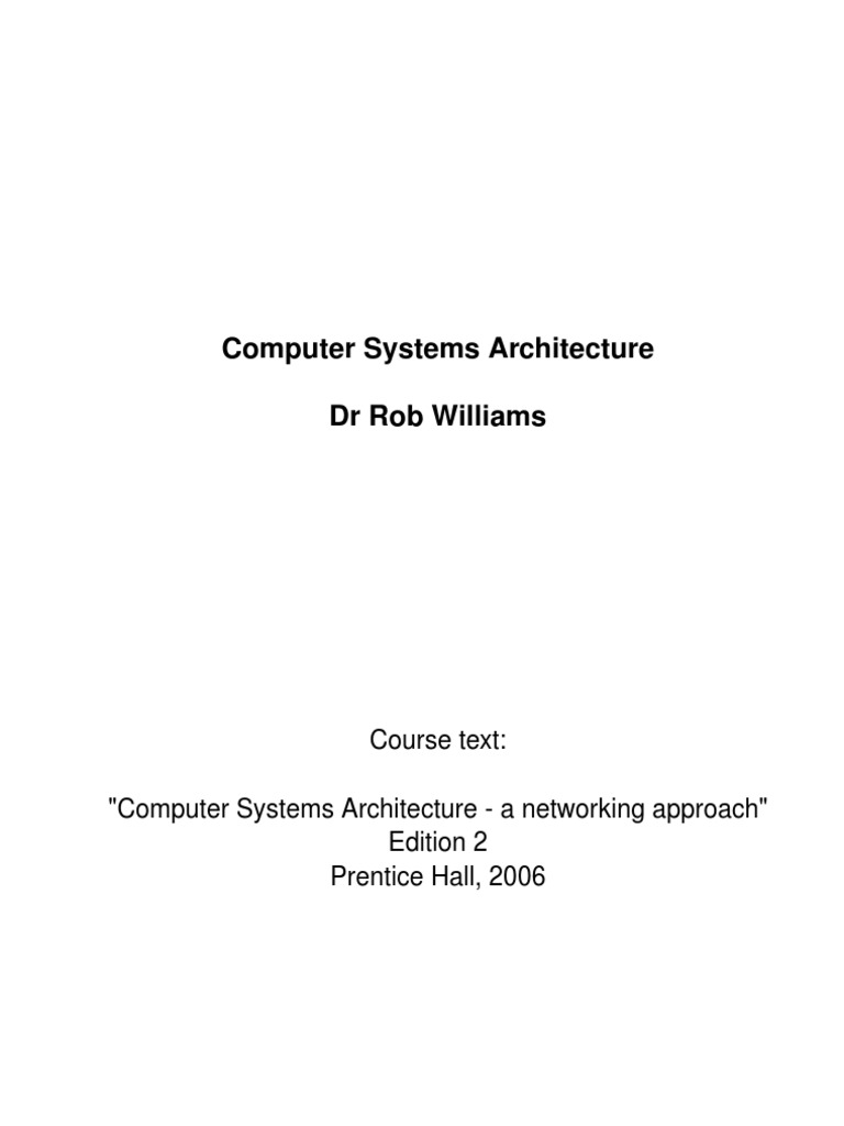 CSA 0273711458 Slides | Download Free PDF | Central Processing Unit | Subroutine