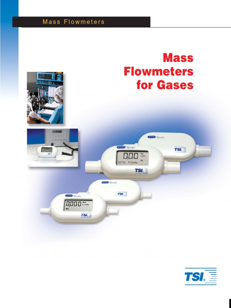 TSI MassFlowMeter | PDF | Flow Measurement | Litre
