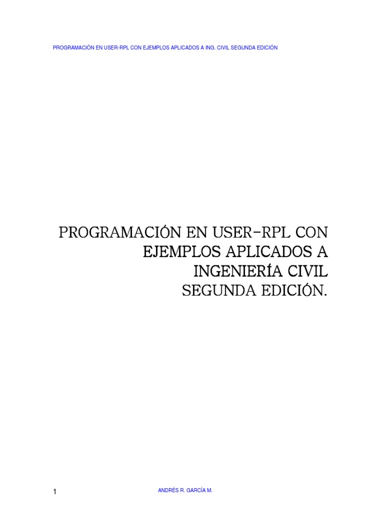 Programacion HP | PDF